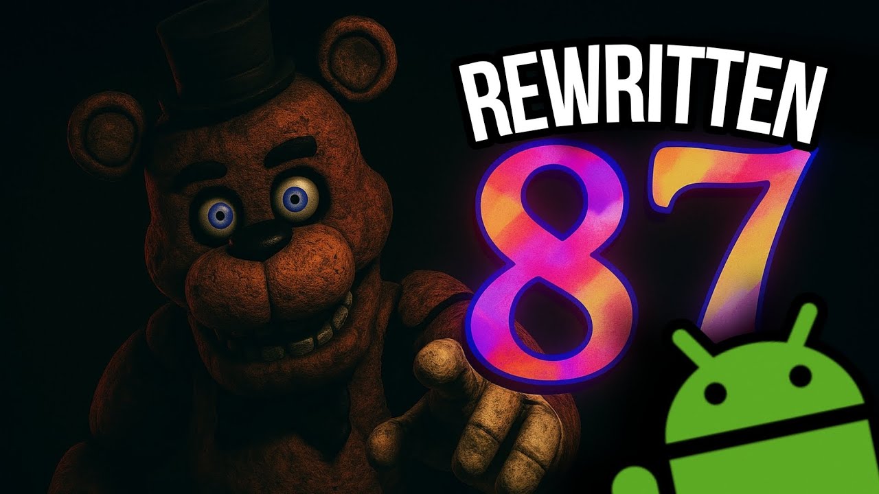 FNAF Rewritten: 87 ON ANDROID - YouTube