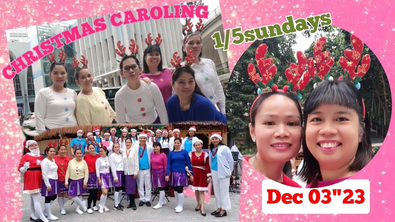 PH HK FDH Christmas Caroling 1/5 Sunday - YouTube