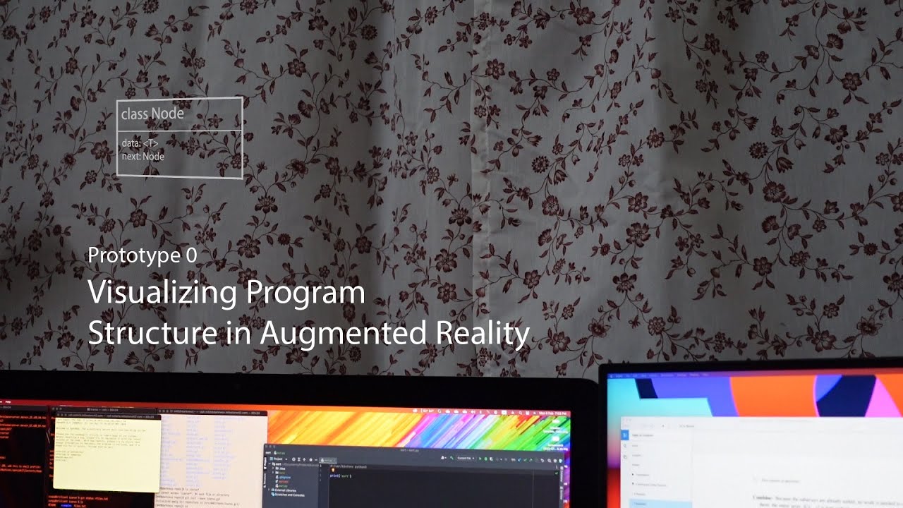 Prototype 0: Viewing Program Structure in Augmented Reality - YouTube