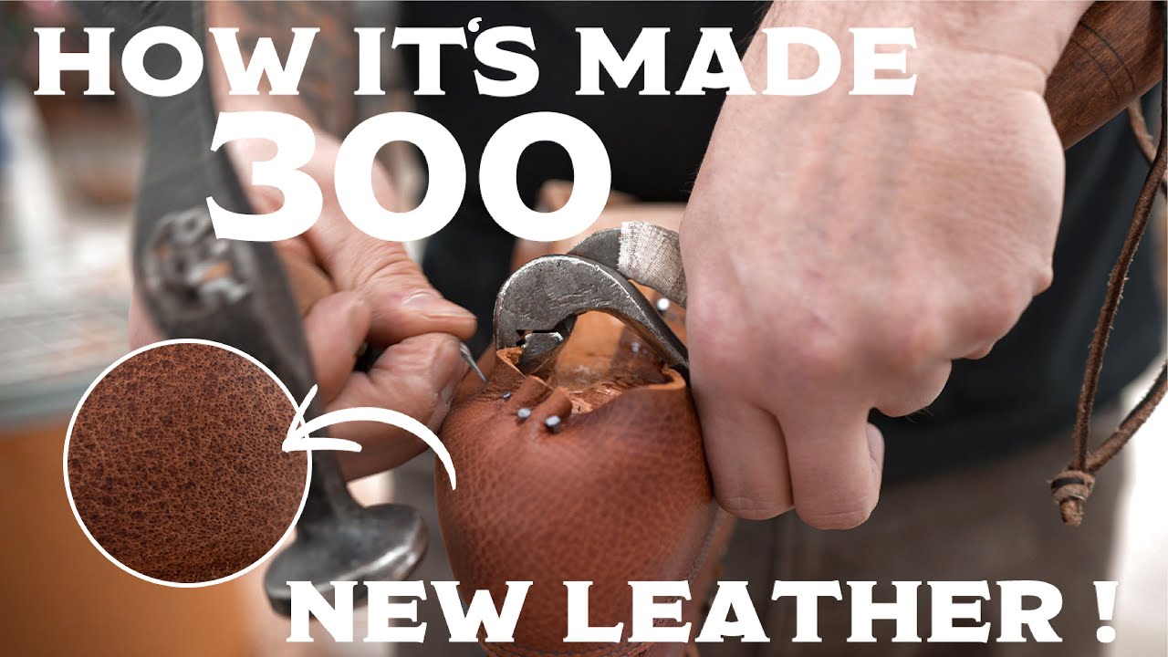 How It's Made - 300 in NEW Mahogany leather - JK Boot's lightest Boot ...