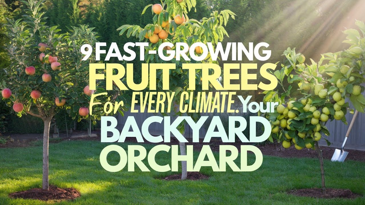 9 Fast-Growing Fruit Trees for Every Climate: Your Backyard Orchard ...