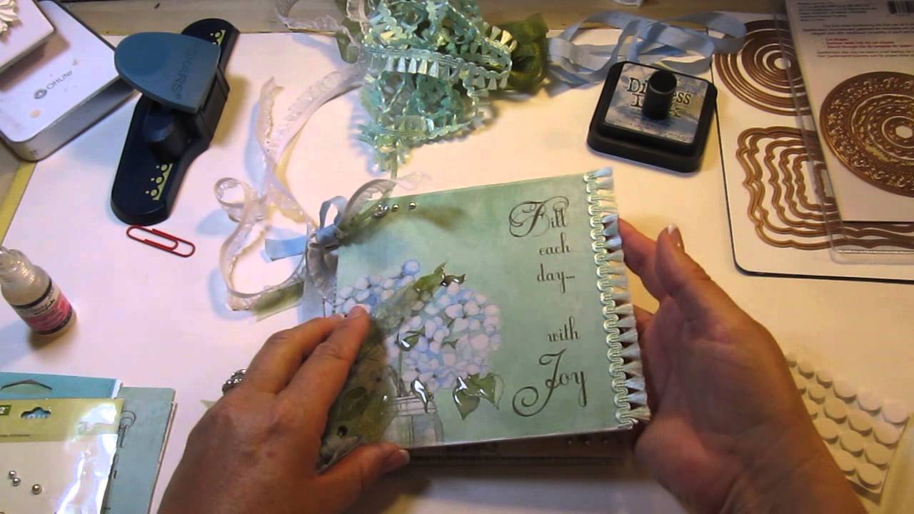 Mini Scrapbook Album - YouTube