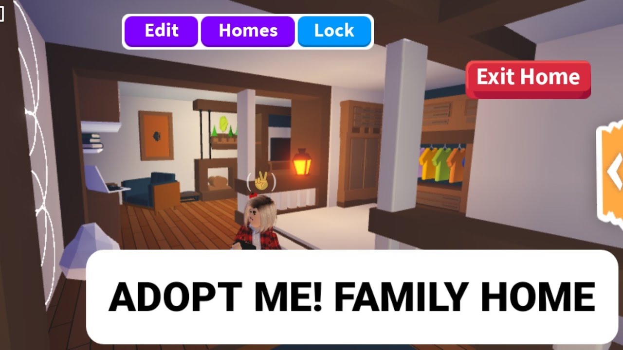Adopt Me - Family home with working arcade for playground task! 😎 - YouTube
