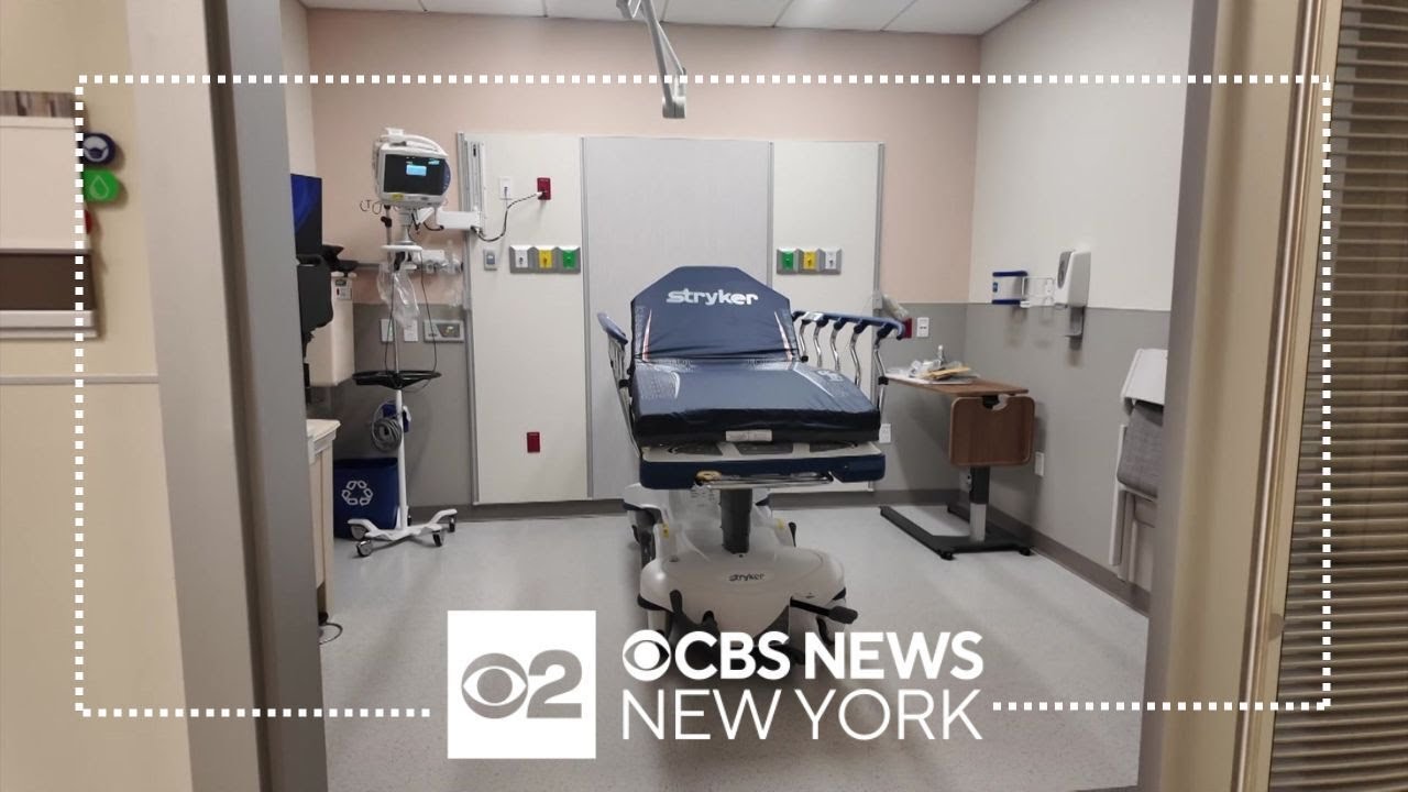 CBS New York tours Valley Hospital's new Paramus facility - YouTube
