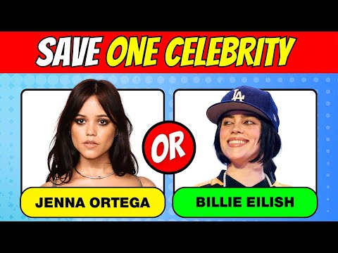 PICK ONE, KICK ONE - CELEBRITY EDITION ⭐ (2025) | SAVE ONE CELEBRITY | QUIZ WAVEZ