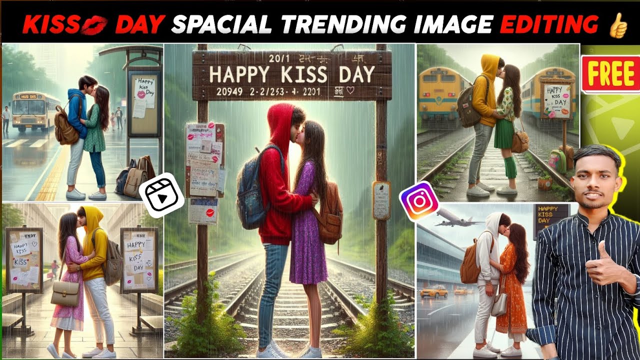 Kiss day ai image editing | kiss day ai photo editing | big image ...