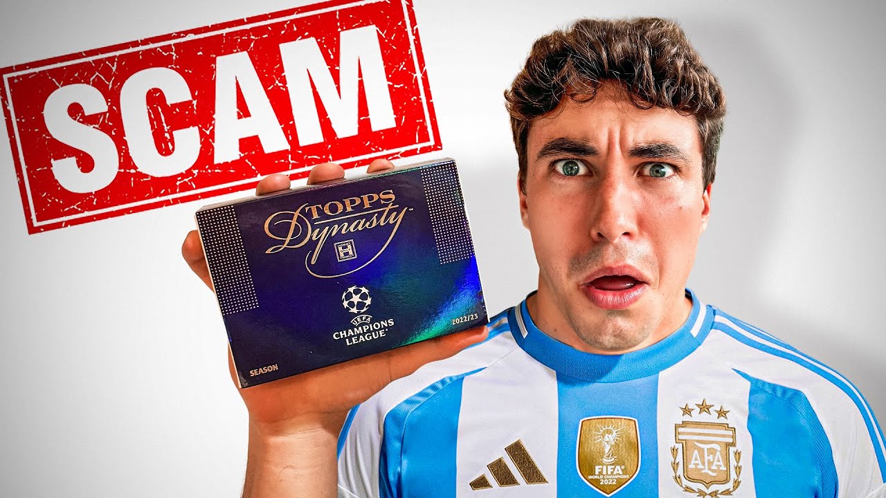 I Opened The MOST EXPENSIVE Football Card Box For Messi - YouTube