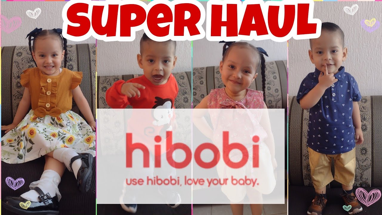 🛍️Como comprar en HIBOBI?/HAUL DE HIBOBI kids👶🏻👧🏻/ te encantará!!!!♥️♥️ ...