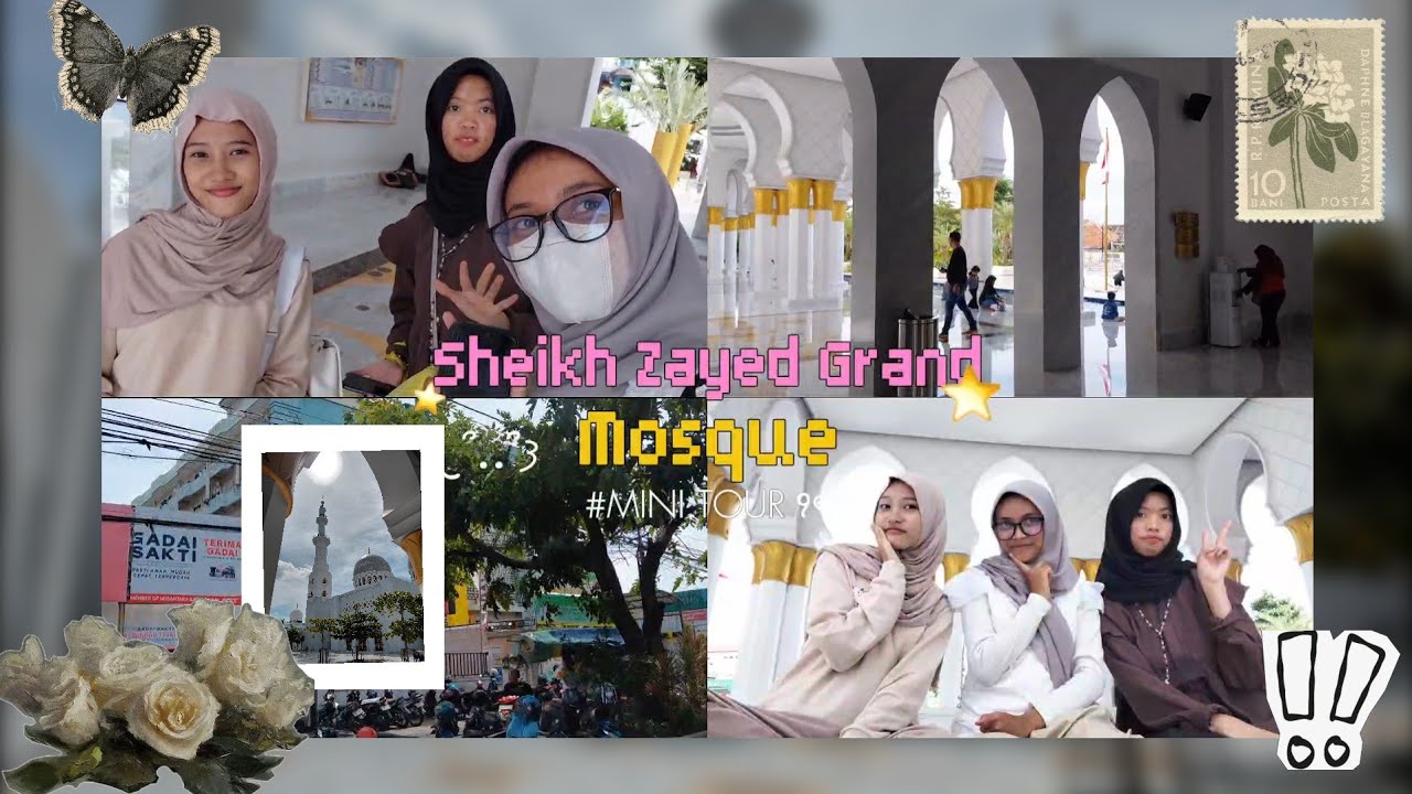 ⭐️! Sheikh Zayed Grand Mosque Mini Tour by Group 6 🌸 - YouTube