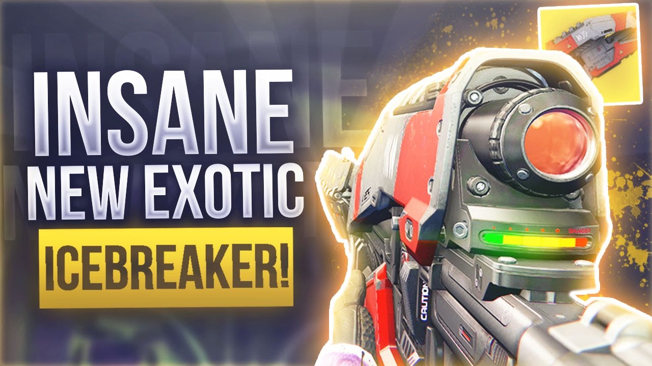Destiny THE INSANE ICEBREAKER EXOTIC SNIPER IS BACK - Destiny NEW ...