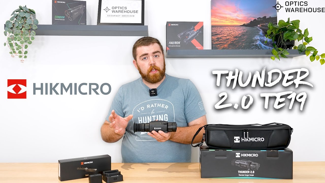 HIKMICRO Thunder 2.0 TE19 Smart Thermal Weapon Scope - YouTube