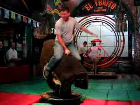 Fake Bull Riding. - YouTube