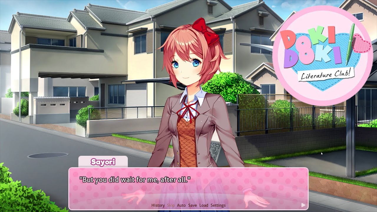 Doki Doki Literature Club - Playthrough Gameplay Part 1 - YouTube
