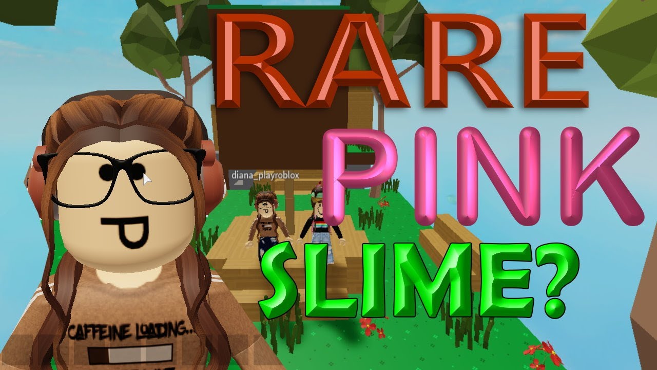 FINDING THE RARE PINK SLIME! (ROBLOX) - YouTube