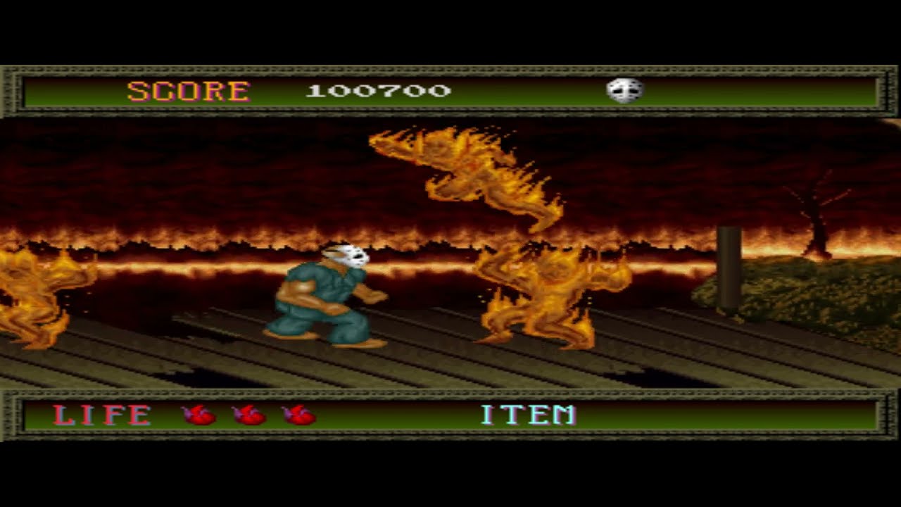 [NAMCOT] Splatterhouse 1 (1988) - YouTube