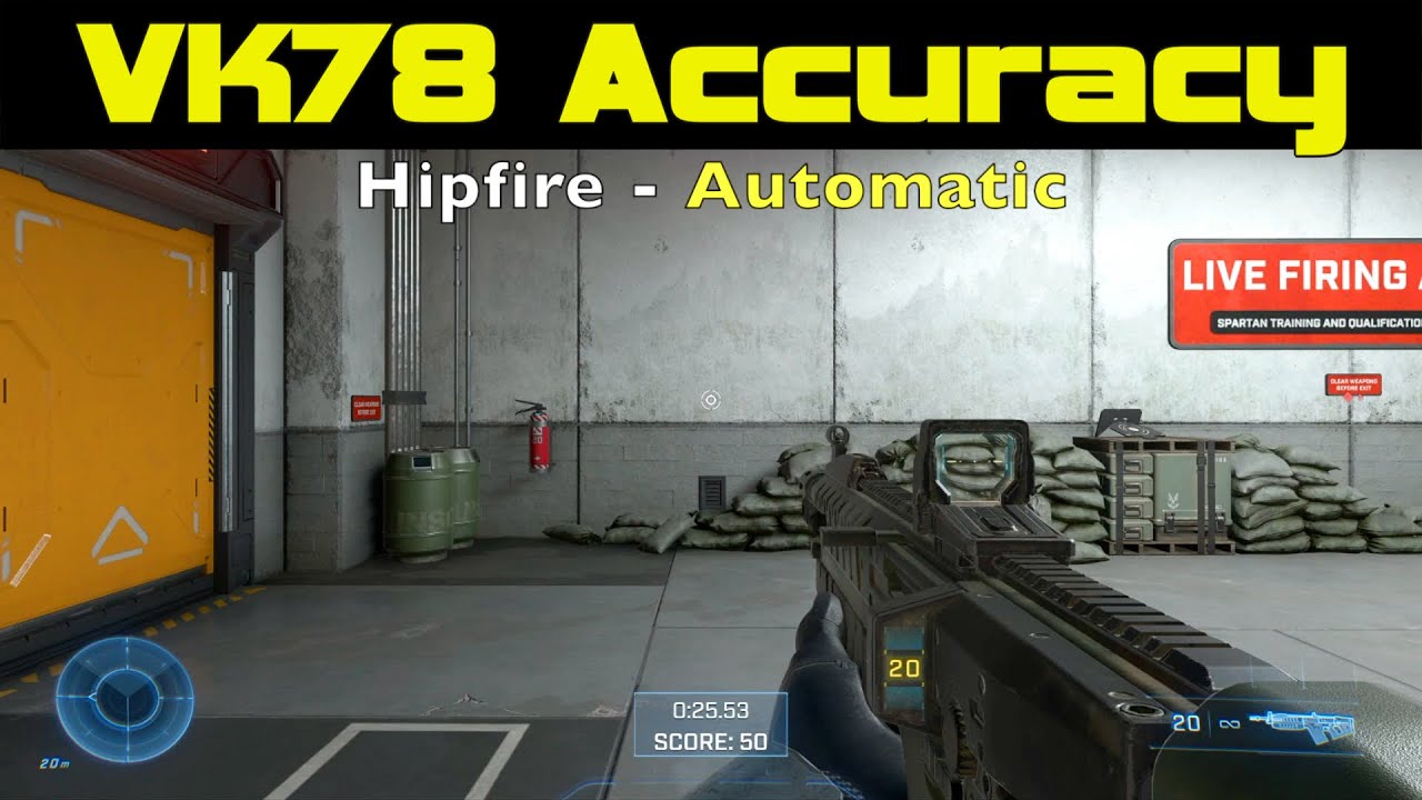 Halo Infinite | VK78 Commando Accuracy & Recoil (Tech Test) - YouTube