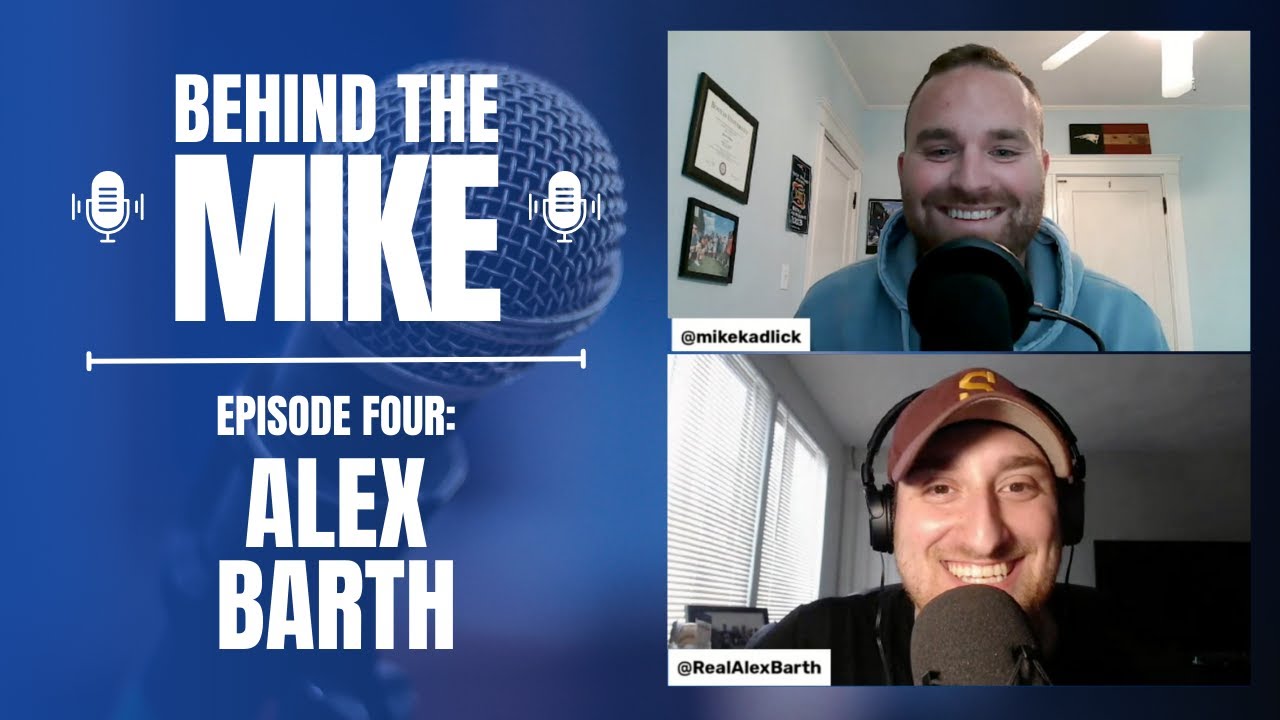 'Behind the Mike' Ep. 4 with 98.5 The Sports Hub's Alex Barth - YouTube