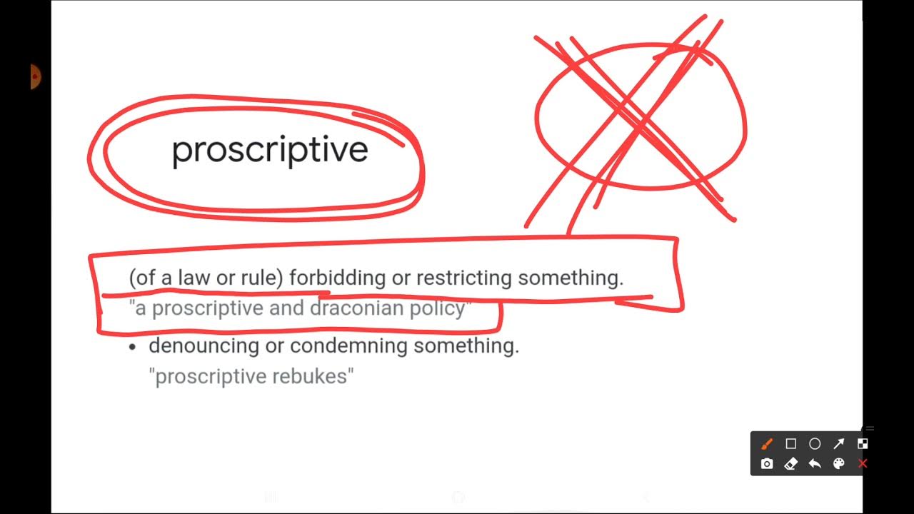 Proscriptive - YouTube