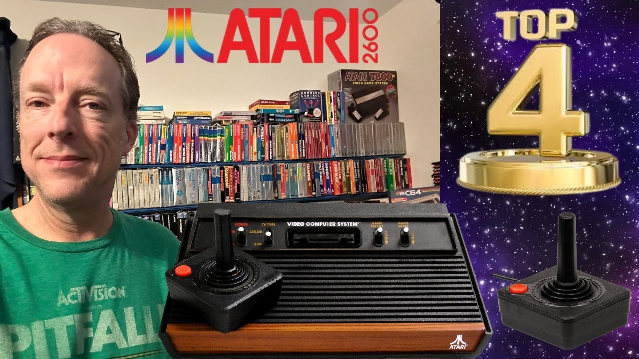 Top 4 Iconic Atari 2600 Games - Mount Rushmore of the VCS - YouTube