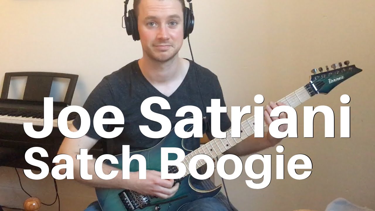 Joe Satriani - Satch Boogie Guitar Cover - YouTube