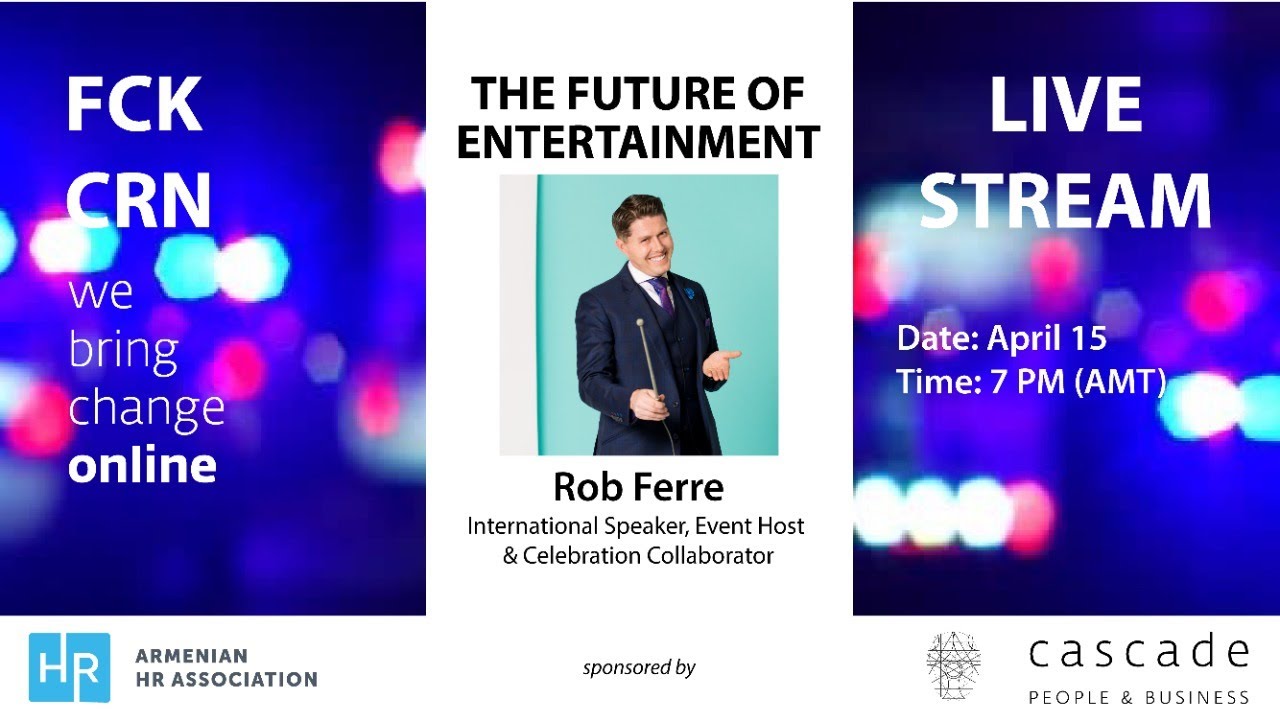 Webinar on the FUTURE OF ENTERTAINMENT with Rob Ferre - YouTube