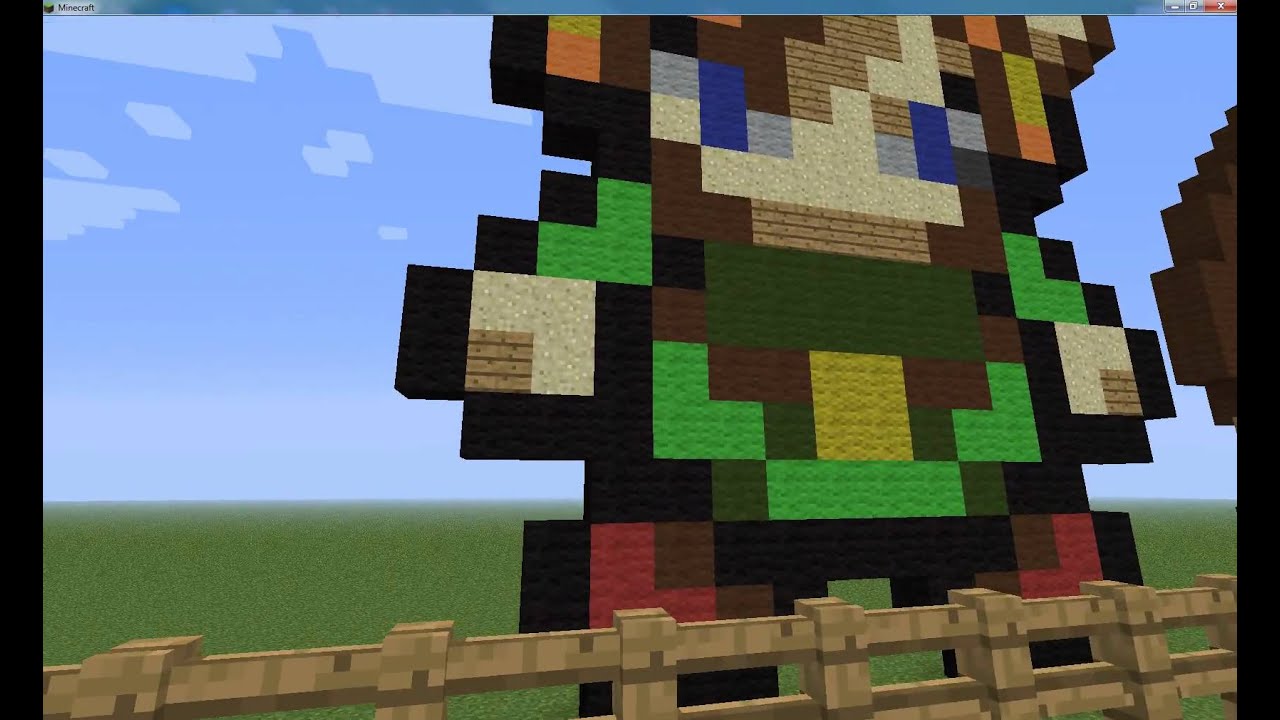 Minecraft: Introduction/Epic pixel art - YouTube