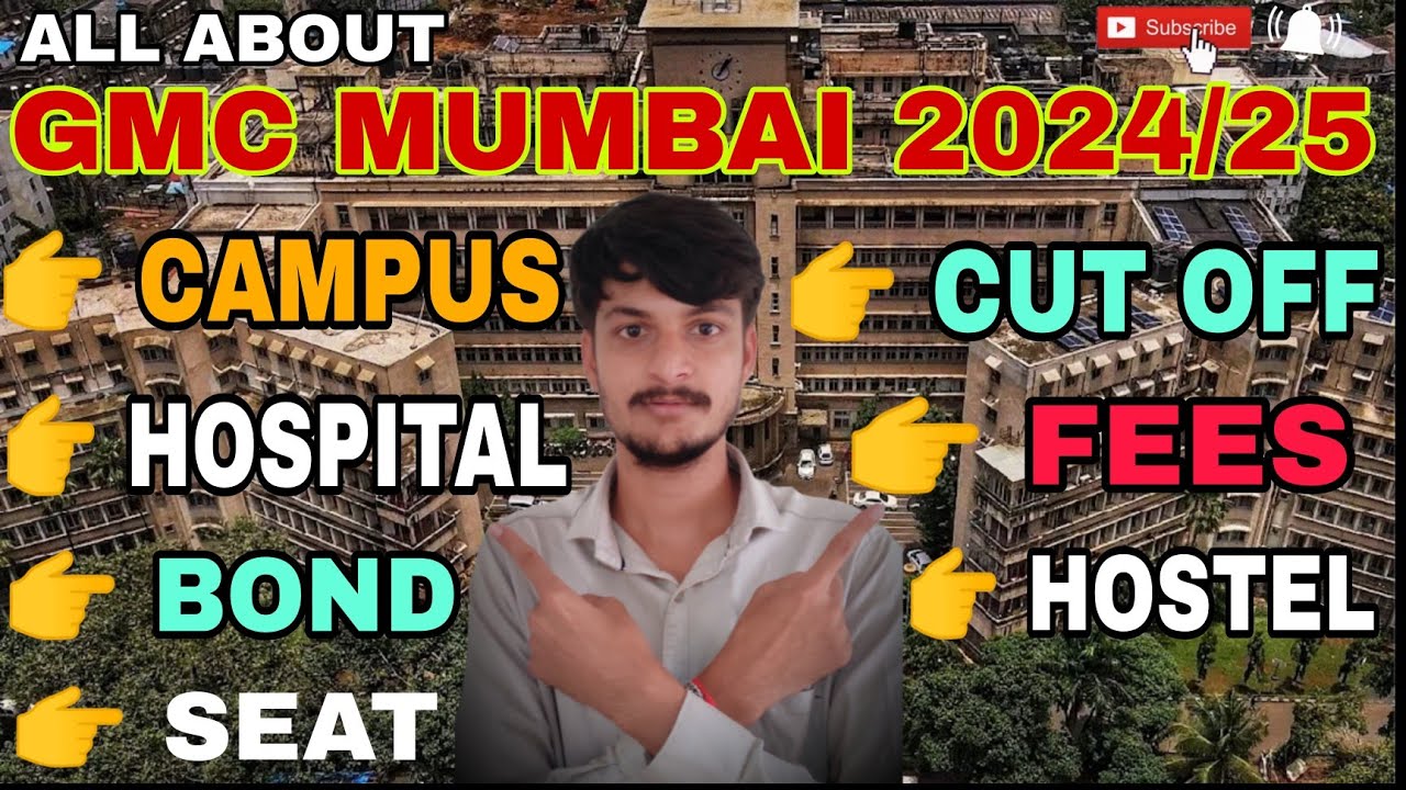 GMC MUMBAI MBBS CAMPUS || FEES || CUT OFF || SEAT MATRIX || HOSPITAL ...