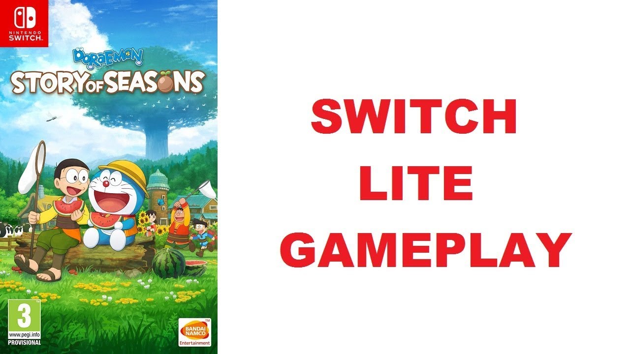 Doraemon Story Of Seasons Nintendo Switch Lite Gameplay - YouTube