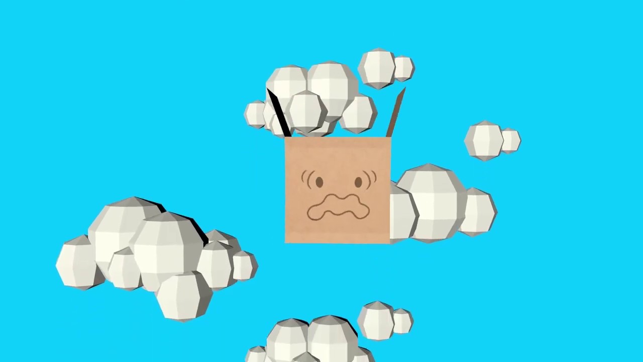 The box animation - Cinema4D - YouTube