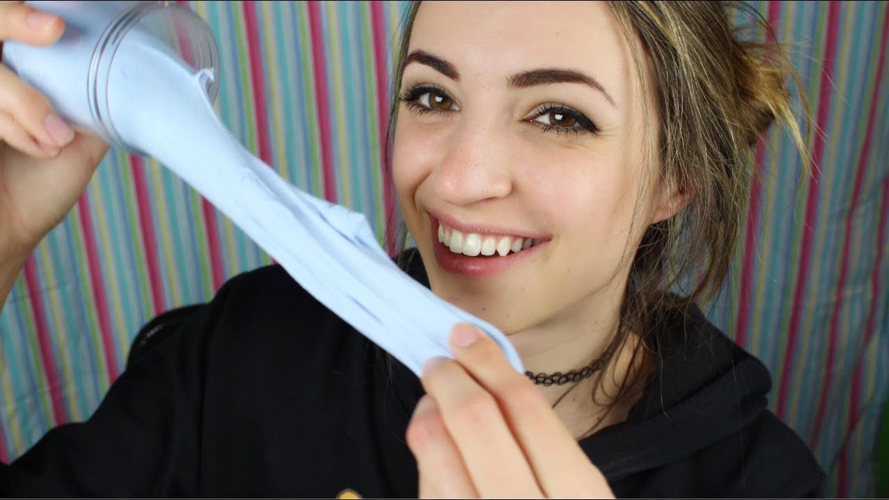 (Gibi ASMR) 9 Scented Slime Triggers [intentional] [slime] [long] via ...