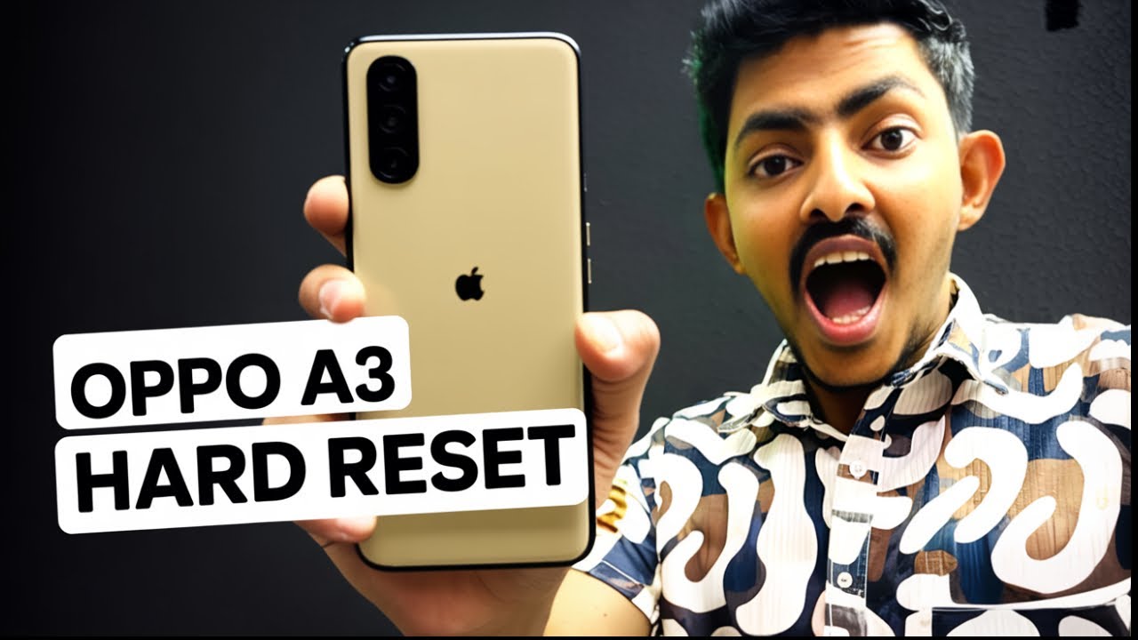 OPPO A3 (CPH 2693 ) HARD RESET - YouTube