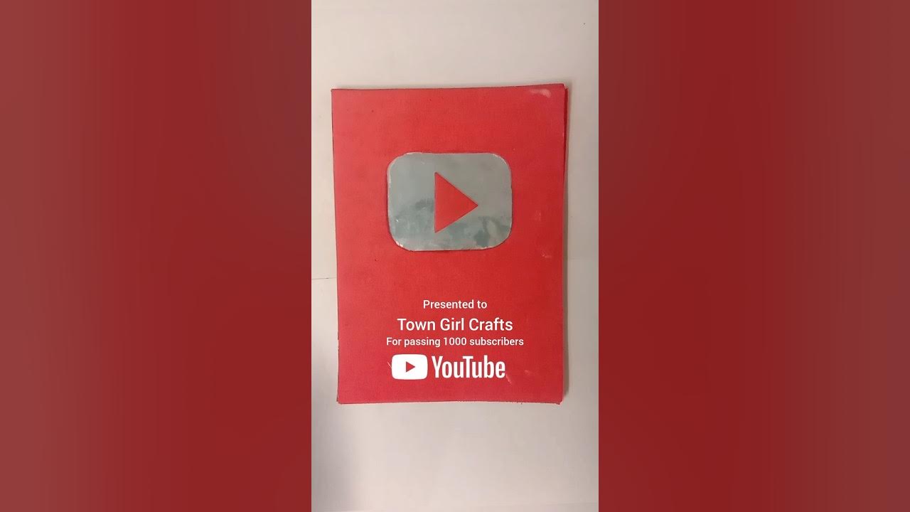 How To Make YouTube Play Button - YouTube