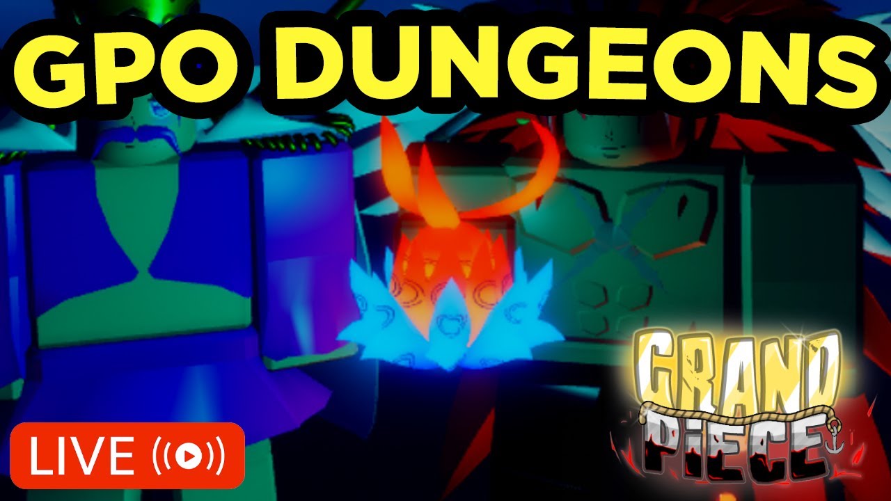 🔴 [LIVE] GRINDING DUNGEONS (Giveaway) | Roblox Grand Piece Online ...