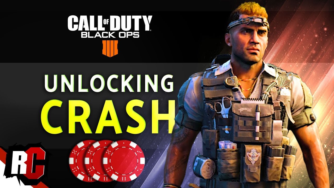 Black Ops 4 | How to Unlock Characters "CRASH" (Finding Poker Chips ...