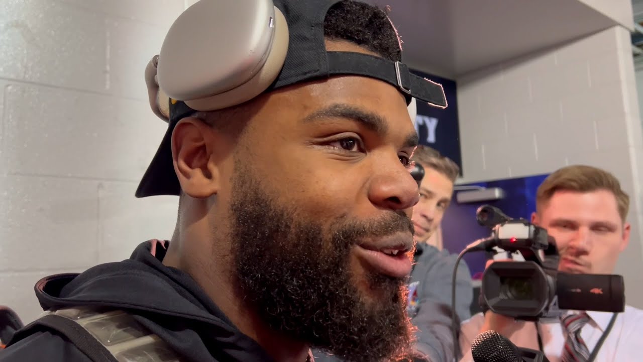 Iowa LB Jay Higgins talks Iowa's 27-24 loss to Missouri in 2024 Music ...