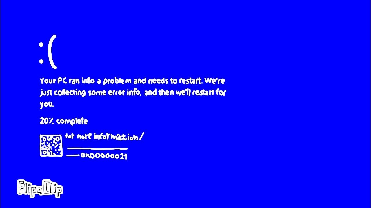 Fake BSOD - YouTube