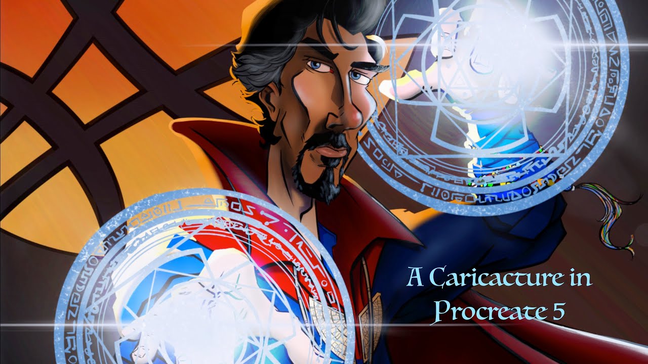 Do You Believe in Magic? (or How to Draw a Caricature of Dr. Strange in ...
