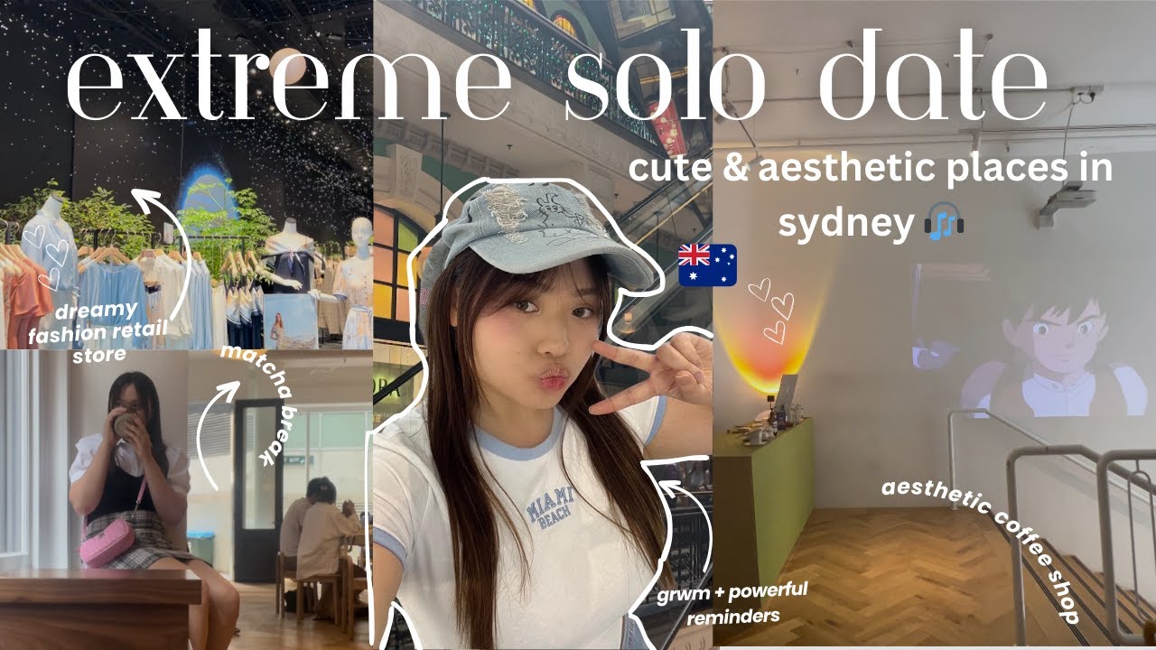 cute and aesthetic places in syd city for introverts 💌 🎧 - YouTube
