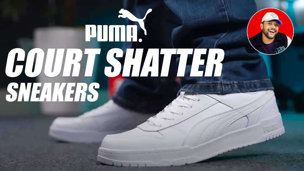 Puma Court Shatter Shoes/Sneakers for Men | UNBOXING & Review: Ankush ...