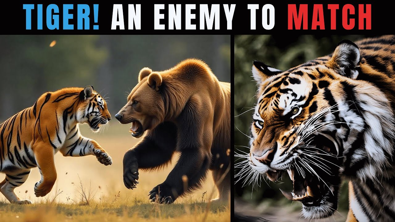 6 animals THAT CAN DEFEAT A TIGER (Less obvious, but just as dangerous ...