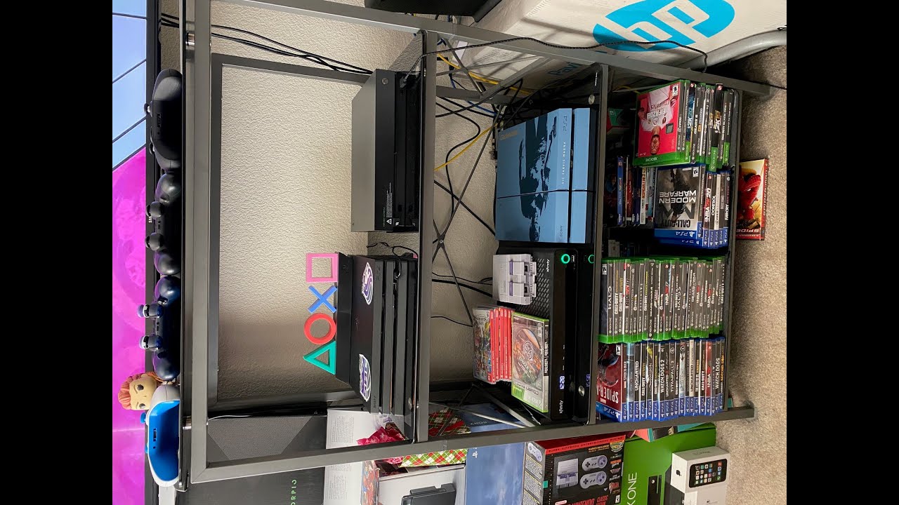 My video game collection/setup. Excited for next generation this year ...