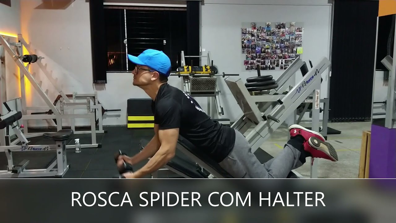 ROSCA SPIDER COM HALTER - YouTube