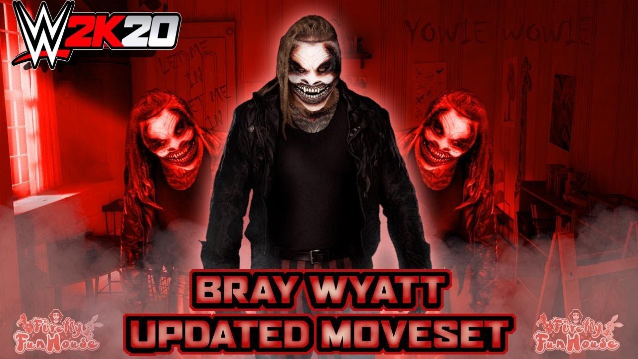 WWE 2K20 The Fiend Bray Wyatt Updated Moveset - YouTube