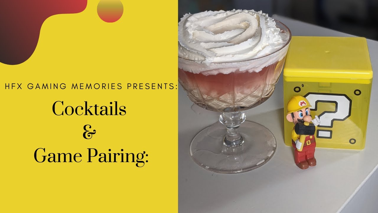 Cocktails & Game Pairing: Super Mario Mushroom Cocktail - YouTube