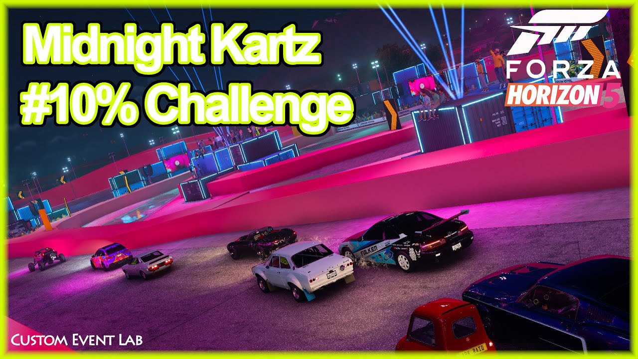 Midnight Kartz - 10% Challenge - CUSTOM EVENT LAB - SKYARKZ23- Forza ...
