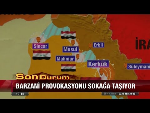 Barzani provakasyonu sokağa taşıyor - 19 Ekim 2017
