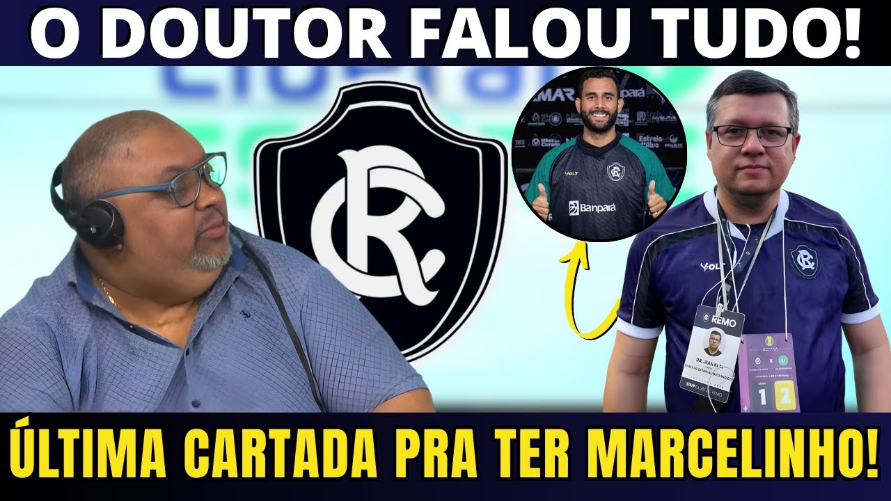 👉DOUTOR JEAN KLAY REVELA: MARCELINHO PODE VOLTAR PRO JOGO DE DOMINGO ...