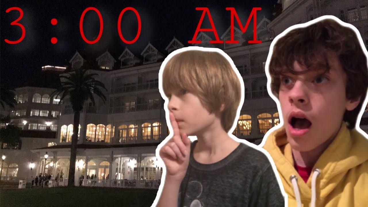 3:00 AM CHALLENGE at DISNEYS GRAND FLORIDIAN RESORT! - YouTube