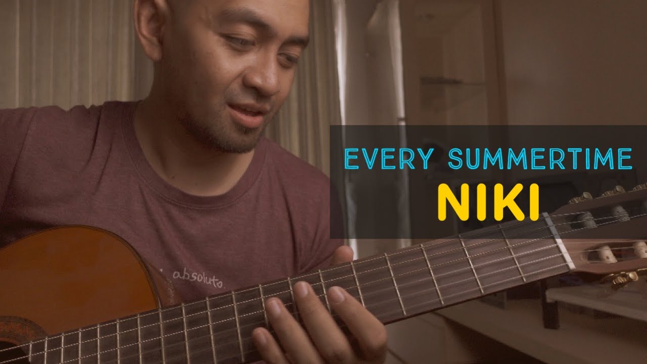 How to Play Every Summertime by NIKI on the Guitar | Guitar Tutorial ...