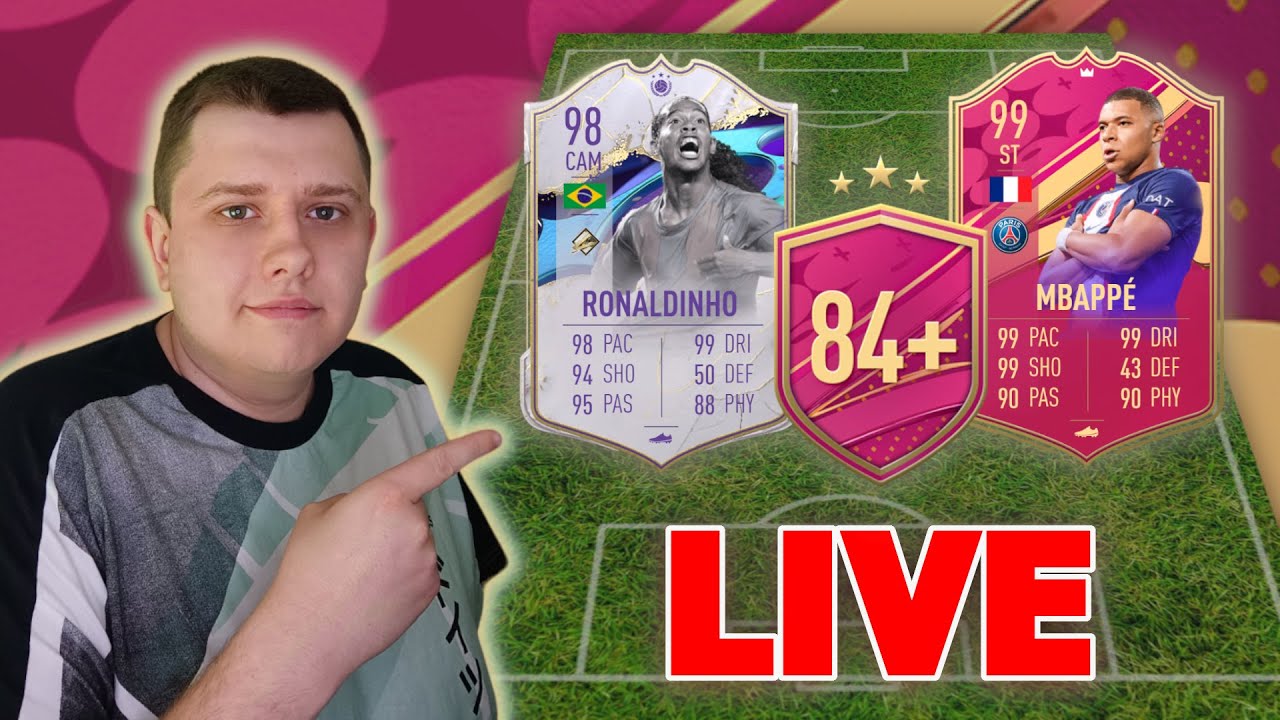 19.00 FUTTIES 4! 🔥 PACZKA 30 LVL & 84/85x10! 🎁 DINHO 98 W FUT CHAMPS ⚽ ...